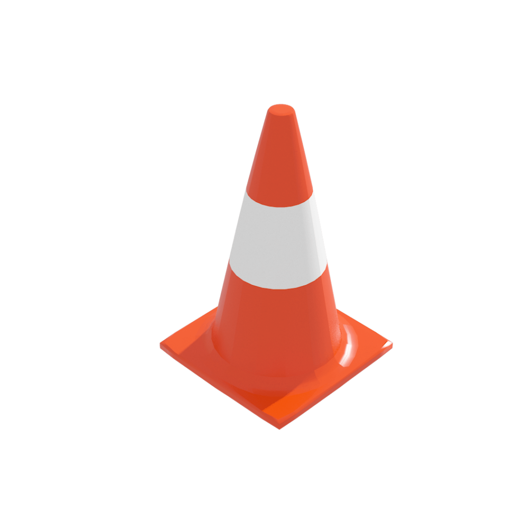 Traffic cone & Road Barriers – Kentainers